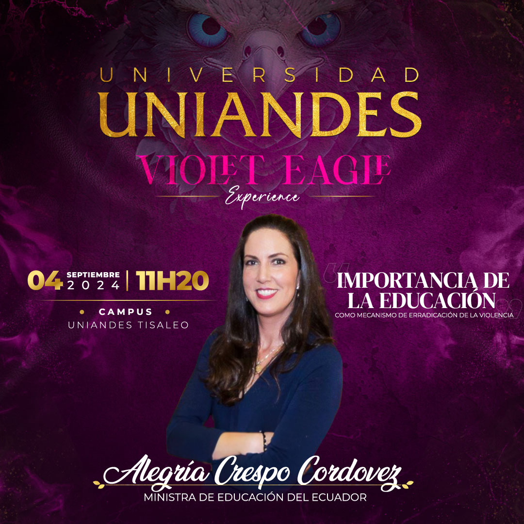 VIOLET EAGLE EXPERIENCE CON LA MINISTRA DE EDUCACIÓN - UNIANDES